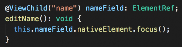 How to Set Focus on Form Control in Angular — onthecode