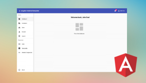Angular Material Starter Template — onthecode